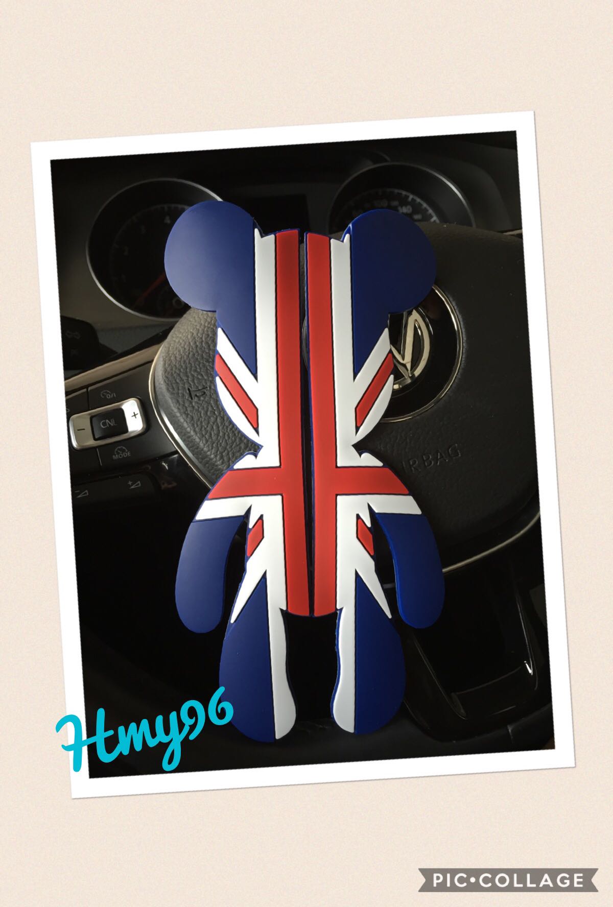 Bearbrick car door sticker, Car Accessories on Carousell