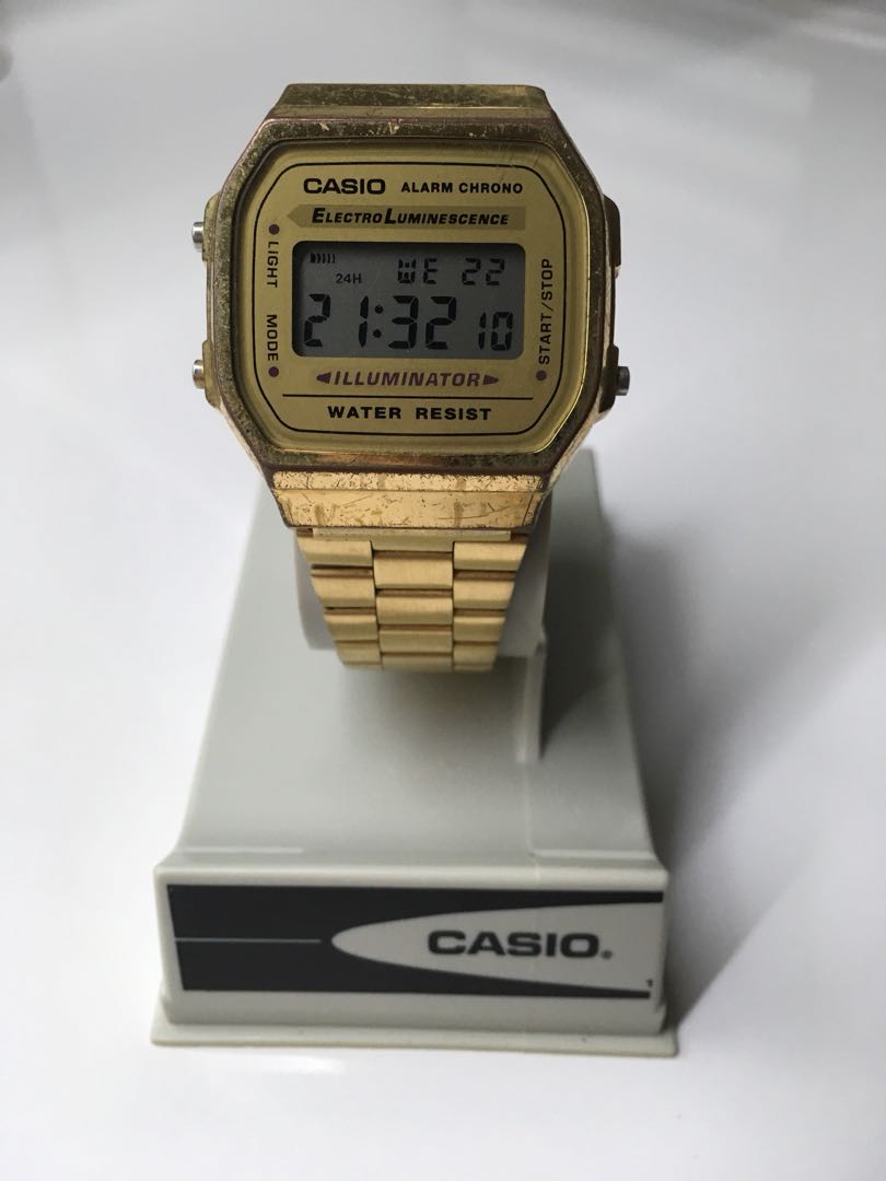 Casio Gold Watch, Men's Fashion, Watches & Accessories, Watches on ...
