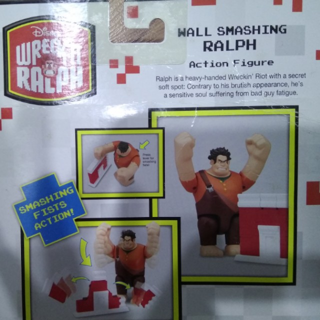 Disney Wreck it Ralph - Wall Smashing Ralph Toy, Hobbies & Toys, Toys ...