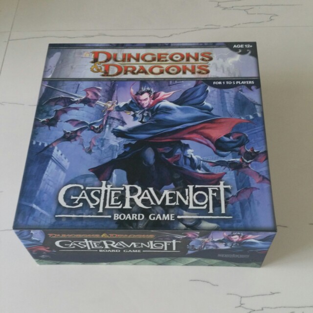 Official Dungeons and Dragons Castle Ravenloft board game, Hobbies ...