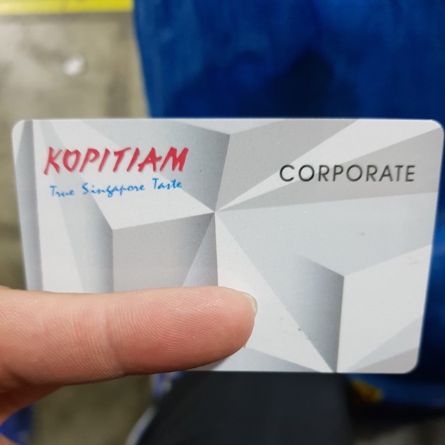 KOPITIAM CORPORATE CARD 20%DISCOUNT, Tickets & Vouchers, Vouchers on ...