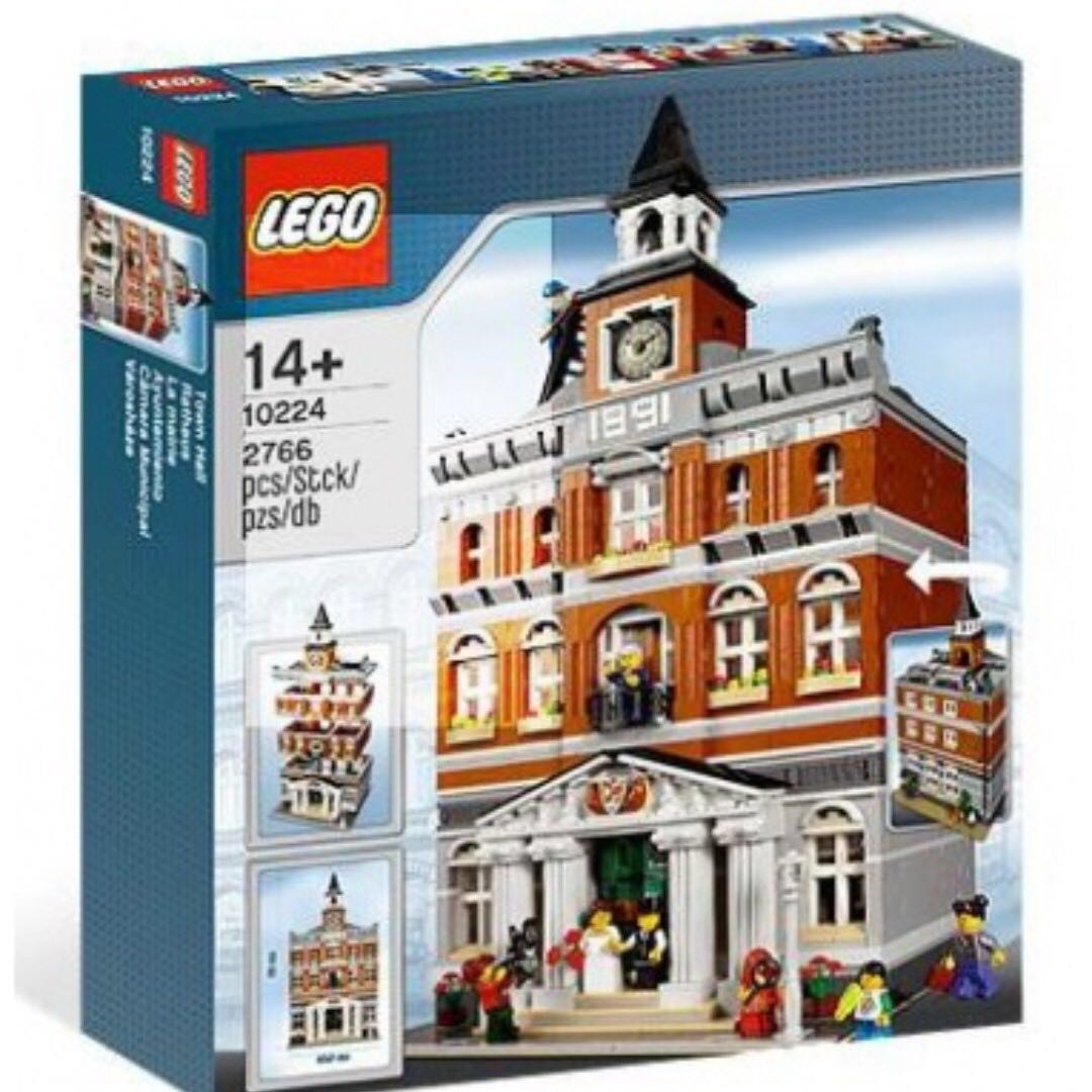 LEGO 10224 - TOWN HALL - 100% NEW & SEAL, 興趣及遊戲, 玩具 & 遊戲類 - Carousell