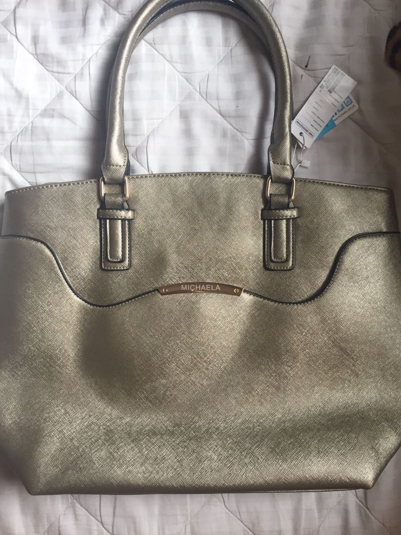 MICHAELA GOLD, Women's Fashion, Bags & Wallets, Beach Bags on Carousell