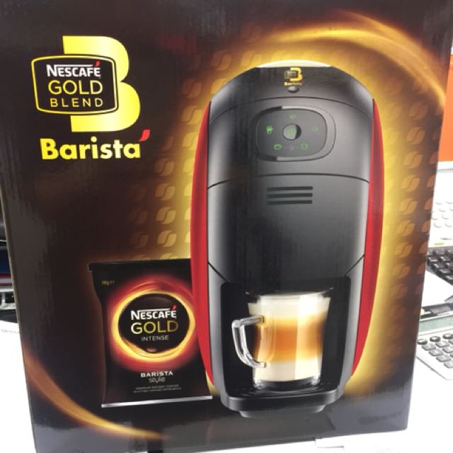 Nescafe Gold Blend Barista machine, TV & Home Appliances, Kitchen ...
