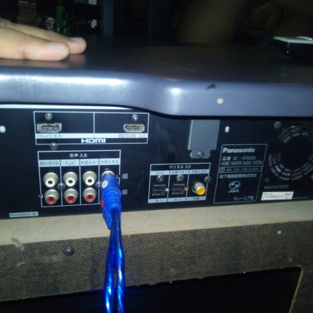 Panasonic TV Stand With Built-in Home Theater Audio System, Audio ...