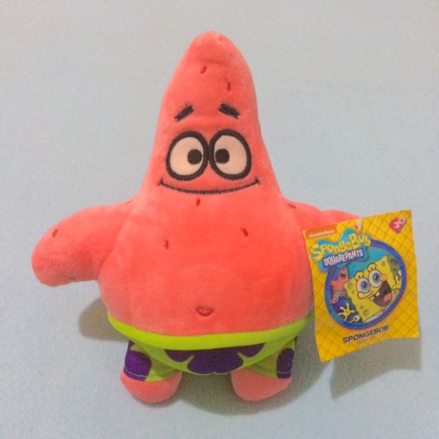 Patrick Star Plushie Toy 8", Babies & Kids, Infant Playtime on Carousell
