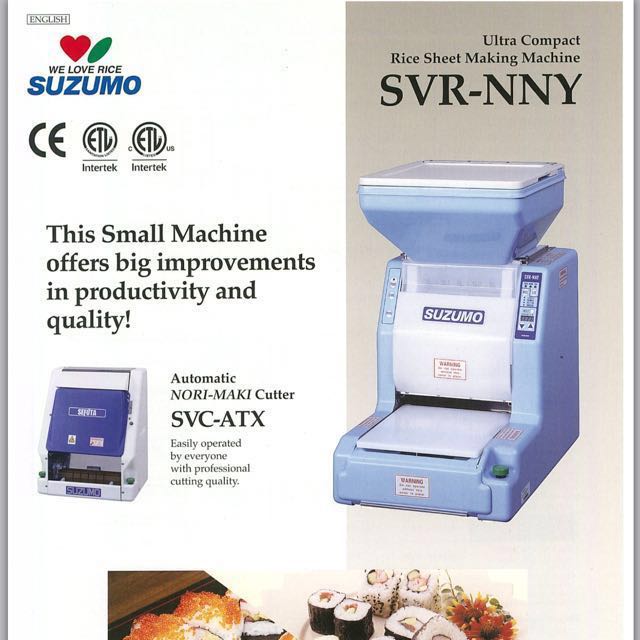 Professional Suzumo sushi rice press machine, TV & Home Appliances ...
