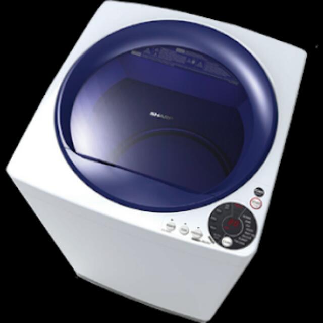 Sharp 8.5kls Automatic Washing Machine, TV & Home Appliances, Kitchen ...