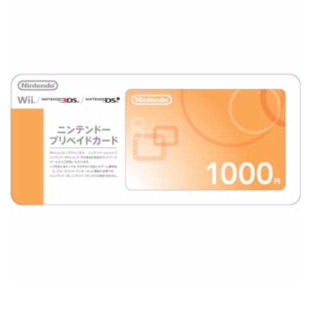 Switch 主機用 任天堂點數卡 Nintendo Prepaid Card (1000 yen)- Online Network 上網咭 ...
