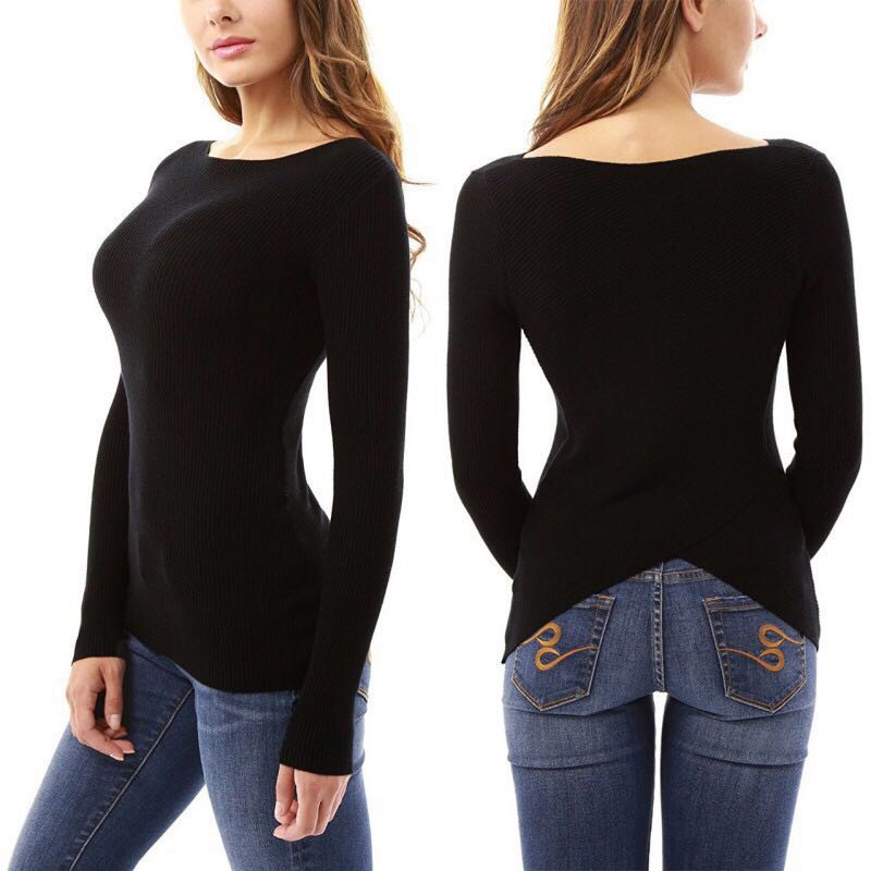 V back Top, Women's Fashion, Tops, Sleeveless on Carousell