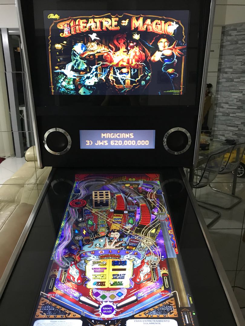 Virtual Pinball machine (pinballx & visual pinball) + arcade, Hobbies ...