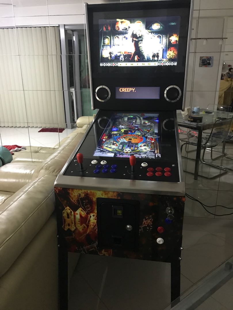 Virtual Pinball machine (pinballx & visual pinball) + arcade, Hobbies ...