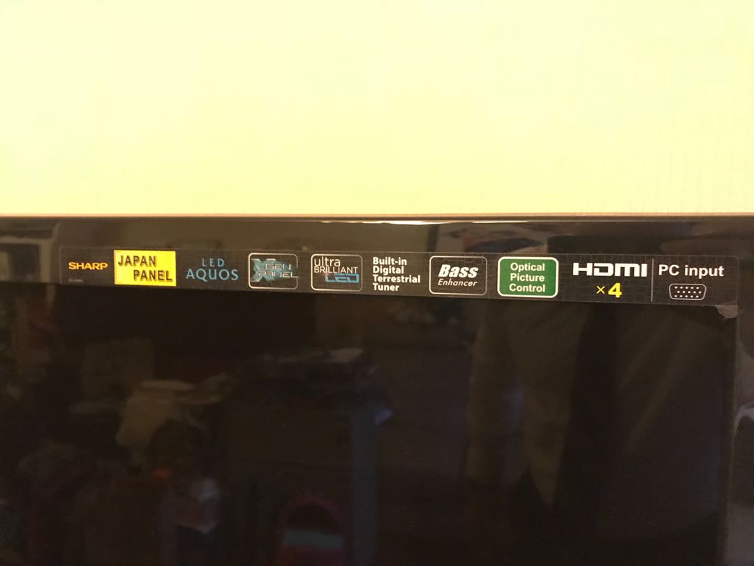 40 寸 Sharp 日本panel - 完全正常！, 家庭電器, 電視 & 其他娛樂, 電視組件及配件 - Carousell