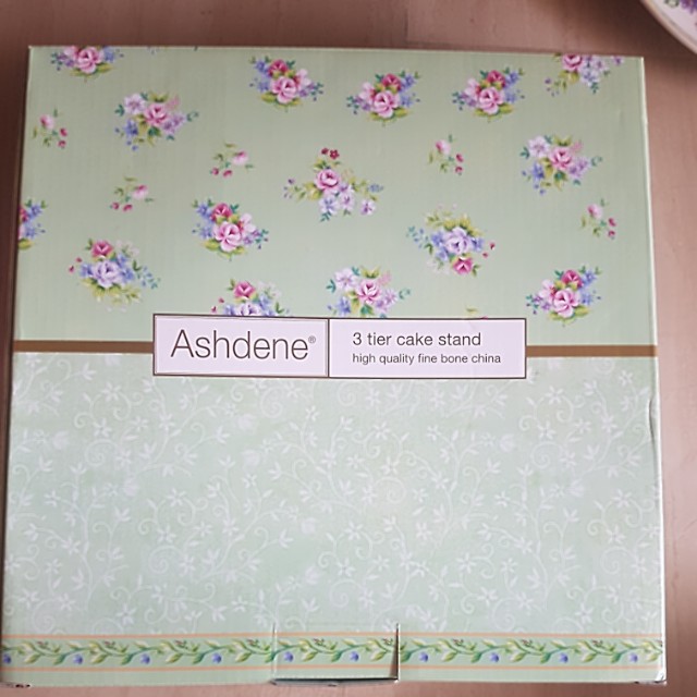 Brand New Ashdene 3 tier bone China cake stand, TV & Home Appliances ...