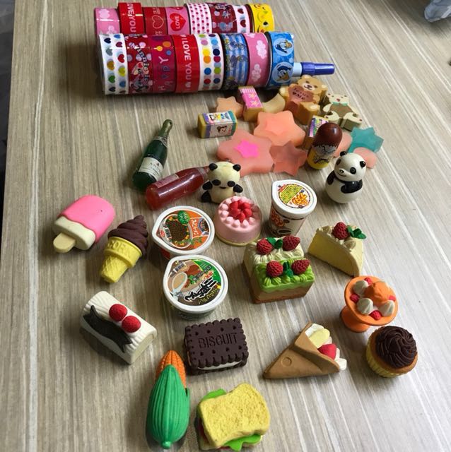 Collectible erasers, Everything Else on Carousell