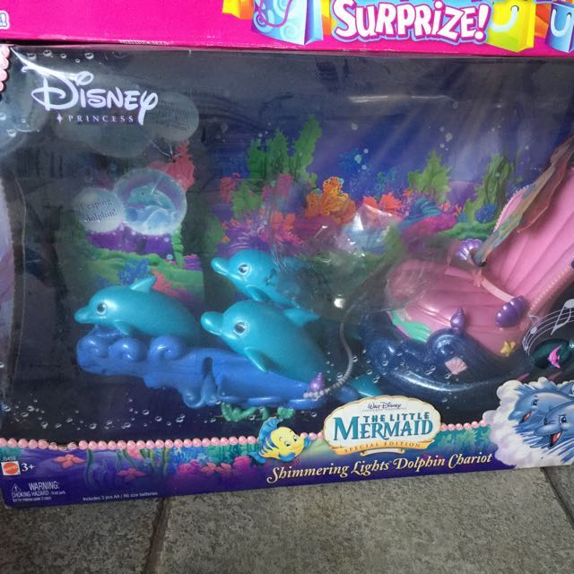 Disney Mermaid Under The Sea Carousel, Babies & Kids, Infant Playtime ...