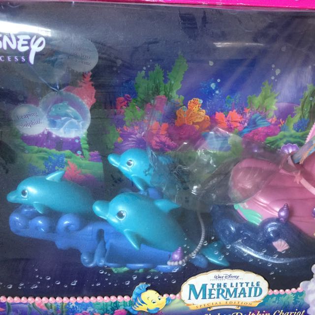 Disney Mermaid Under The Sea Carousel, Babies & Kids, Infant Playtime ...