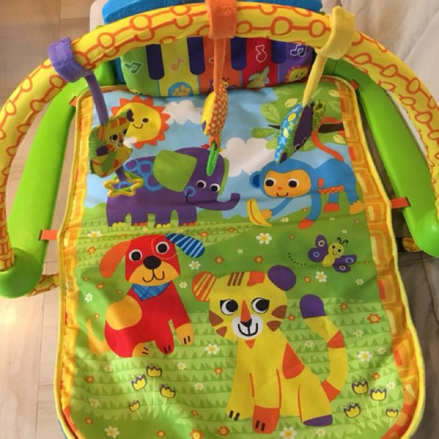 Fisher Price piano play gym, Babies & Kids, Infant Playtime on Carousell