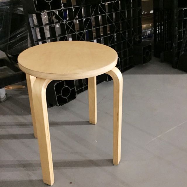 IKEA Stool, Furniture & Home Living, Furniture, Chairs on Carousell