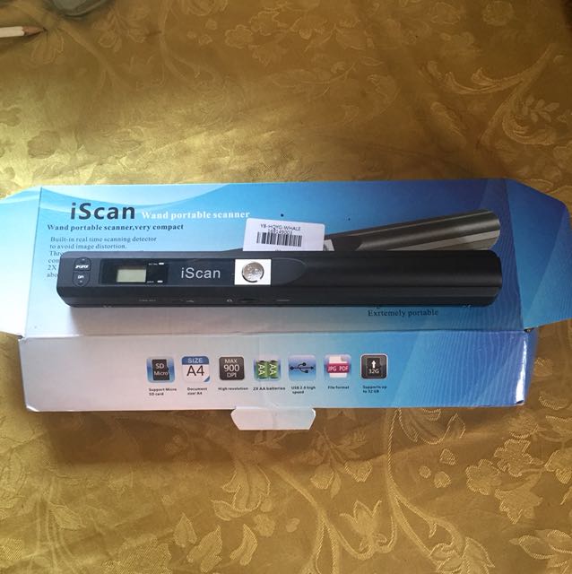iScan Portable Scanner, Computers & Tech, Printers, Scanners & Copiers ...