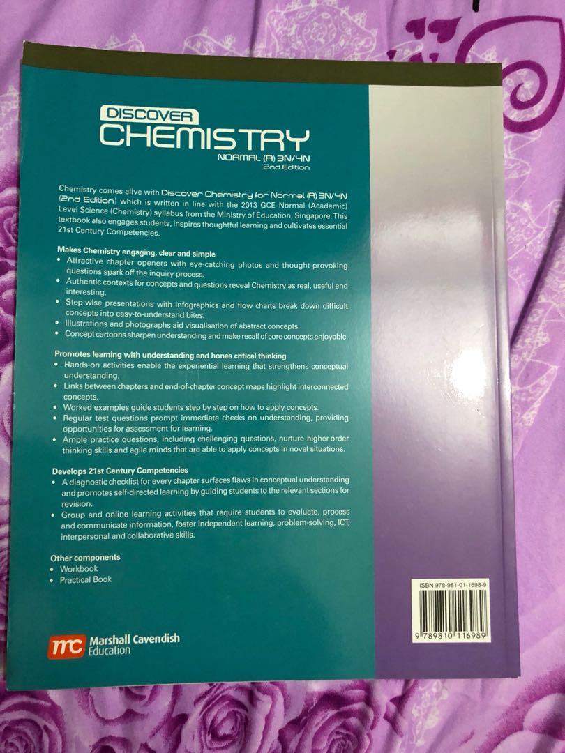 Marshall Cavendish - Discover Chemistry (N[A]) Textbook, Hobbies & Toys ...
