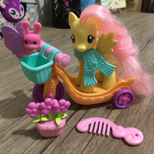 My Little Pony Scooter with Fluttershy, Hobbies & Toys, Toys & Games on ...