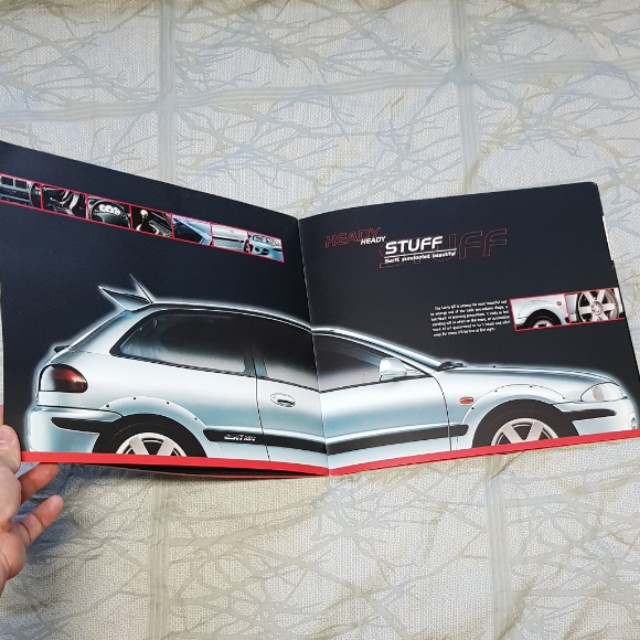 proton satria gti neo r3 sales brochure catalogue technical ...