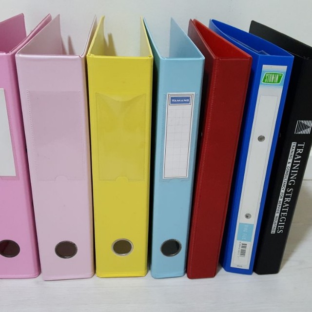 Ring Files take all at S$1, Hobbies & Toys, Stationery & Craft ...
