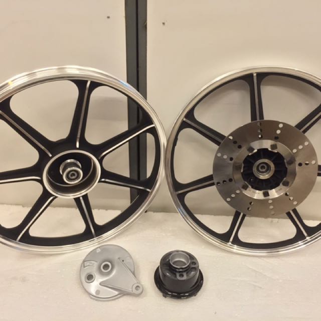 RXZ KR FULL CHOP AR/GTO RIMS SET, Motorcycles, Motorcycle Accessories ...