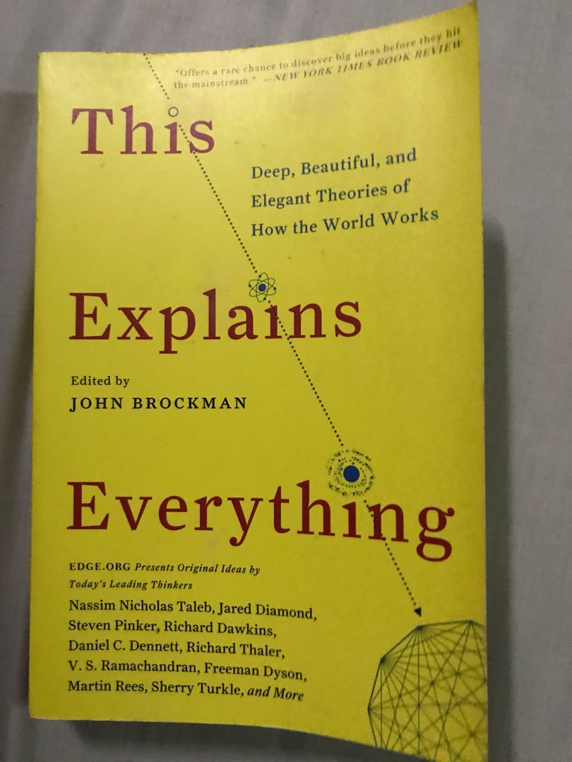 This explains everything, Hobbies & Toys, Books & Magazines, Fiction ...