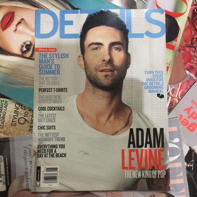 ADAM LEVINE Details Magazine, Hobbies & Toys, Books & Magazines ...