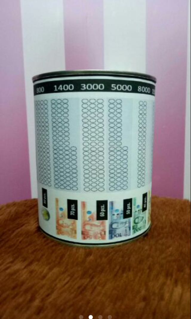 Alkansya Ipon Challenge, Hobbies & Toys, Stationary & Craft, Other ...