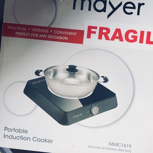 Brand New Mayer Portable Induction Cooker, TV & Home Appliances ...