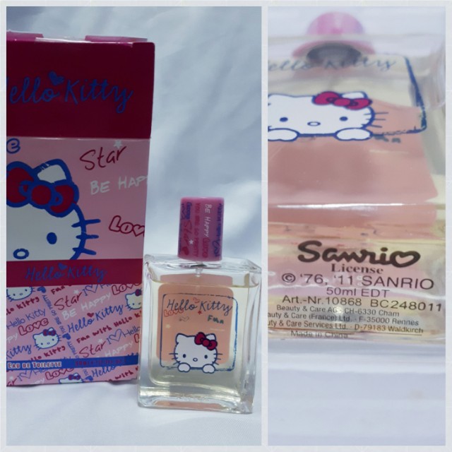 Hello kitty perfume 50ml authentic, Beauty & Personal Care, Fragrance ...
