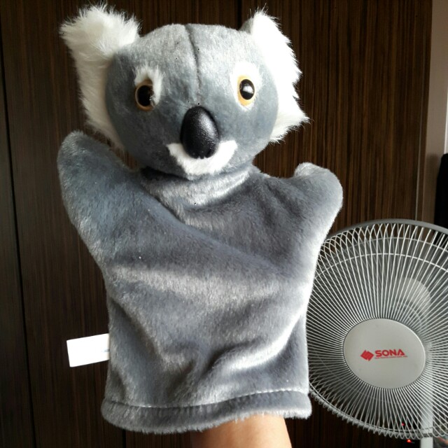 Koala Bear Hand Puppet, Hobbies & Toys, Toys & Games on Carousell