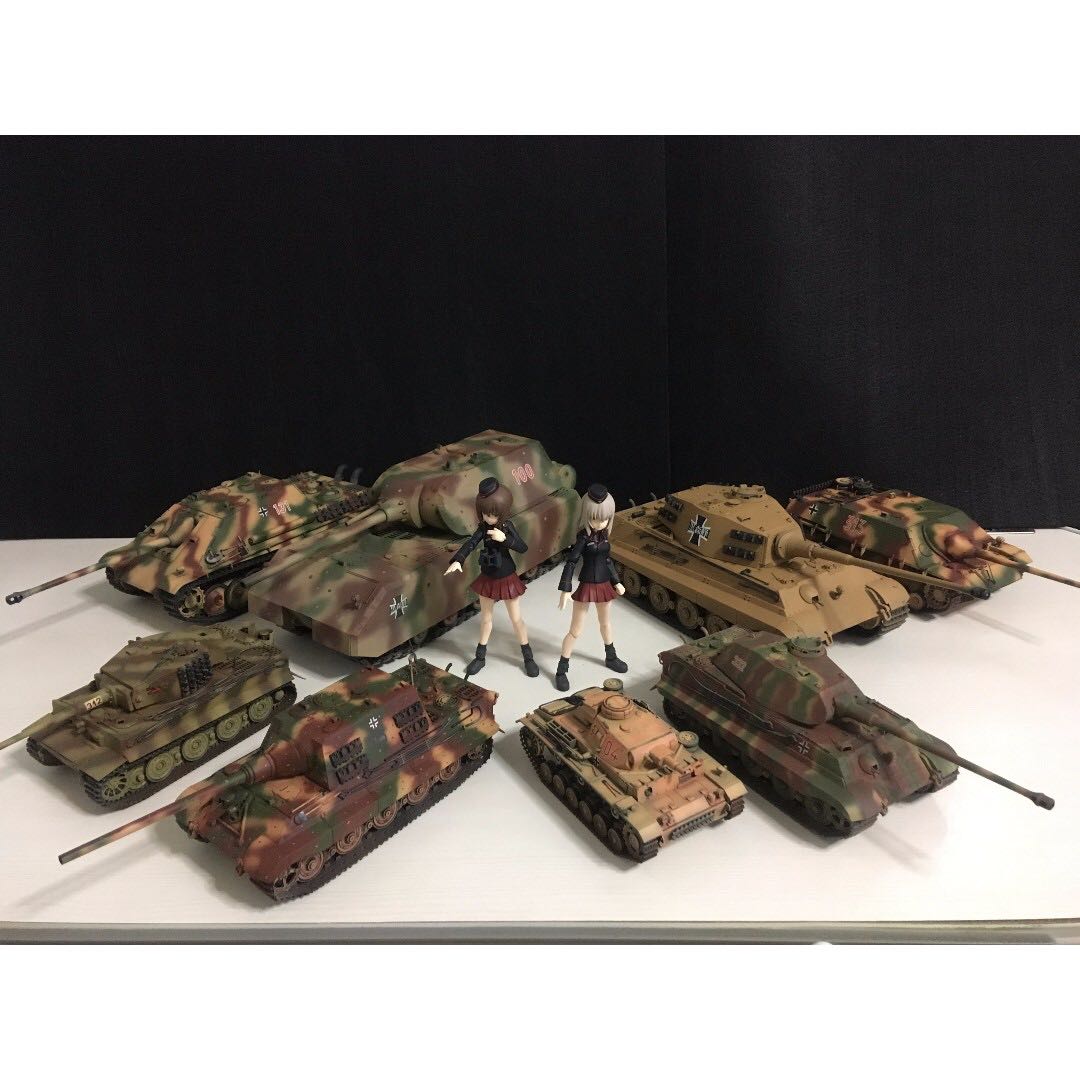 Panzer Vor!! Figma Girls Und Panzer Maho Nishizumi & Erika Itsumi Set ...