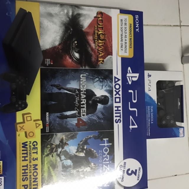 SONY PS4 slim BUNDLE, Video Gaming, Video Game Consoles, PlayStation on ...