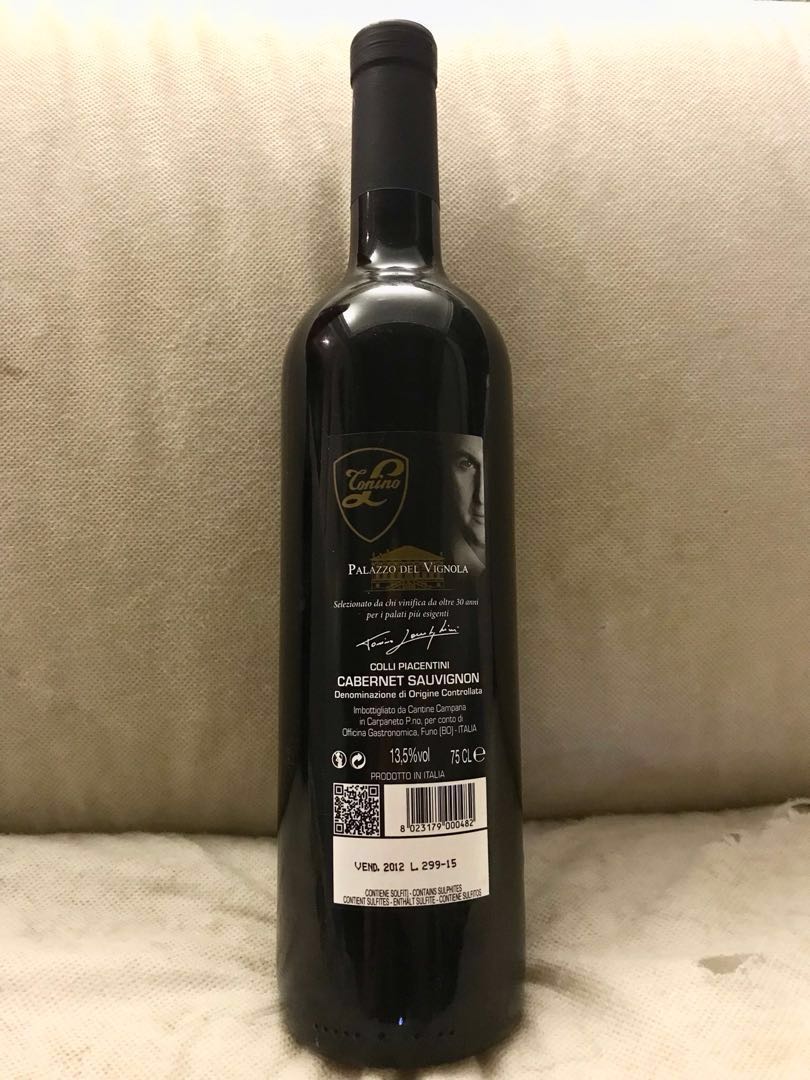 Tonino Lamborghini Cabernet Sauvignon (Exclusive Wine in SG), Food ...