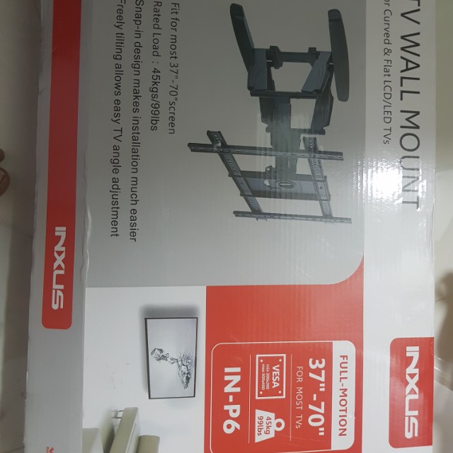 TV Wall Mount . Inxus 37 to 70 inch tv., TV & Home Appliances, TV ...