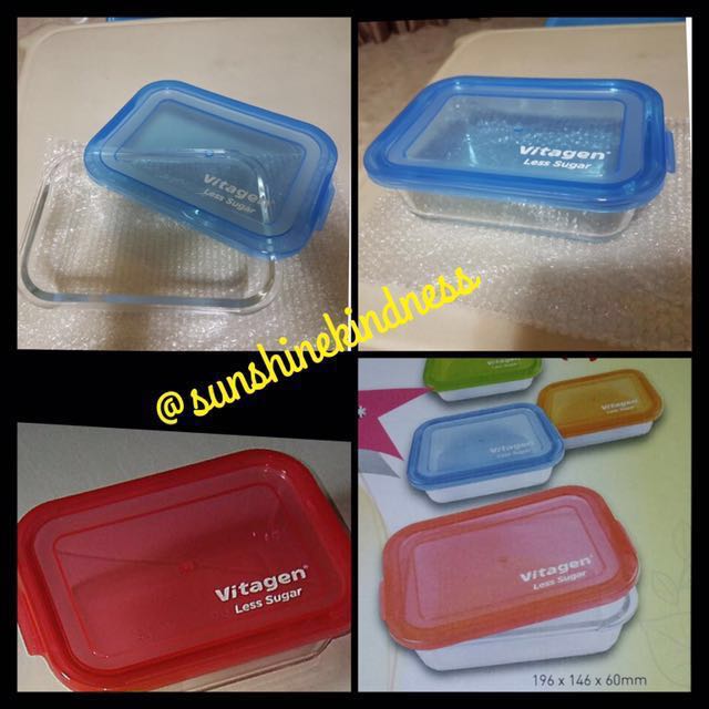Vitagen Vitagen 1 Set Of Container | Shopee Singapore