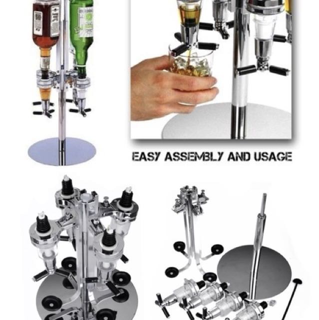 Alcohol Dispenser / Rotating Stand, Home Appliances on Carousell