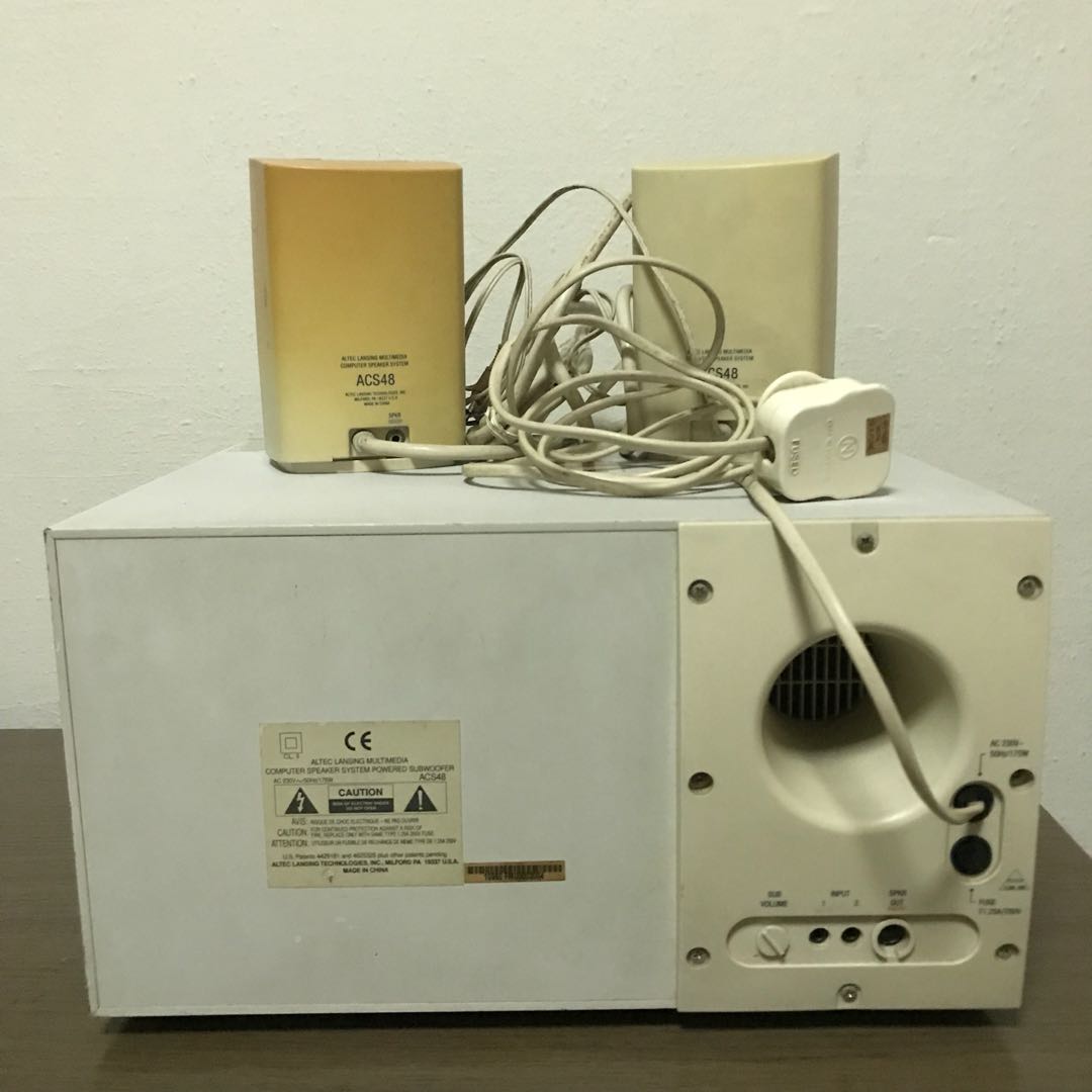 Altec Lansing ACS48, Audio, Soundbars, Speakers & Amplifiers on Carousell