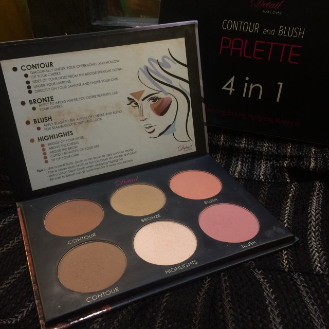 Detail Makeover Contour and Blush palette, Beauty & Personal Care, Face ...