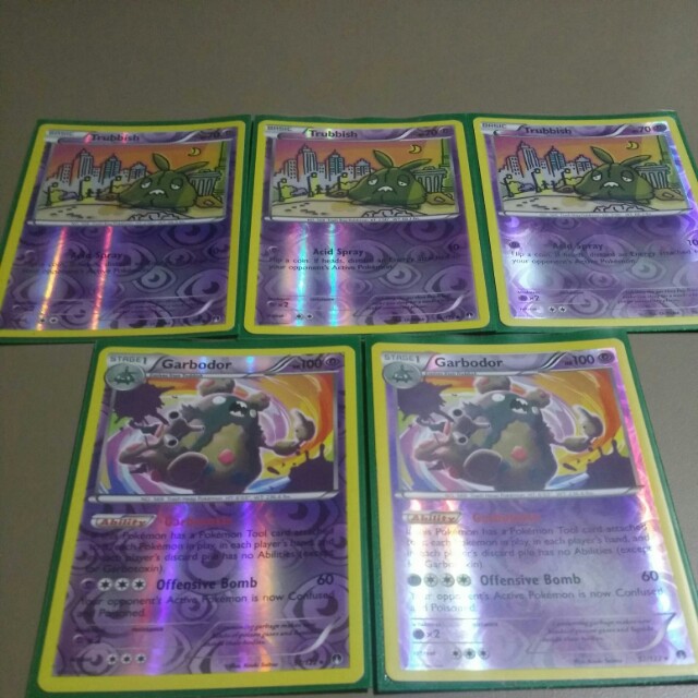 Garbotoxin Garbodor Pokemon Trading Card Game TCG Breakpoint, Hobbies ...