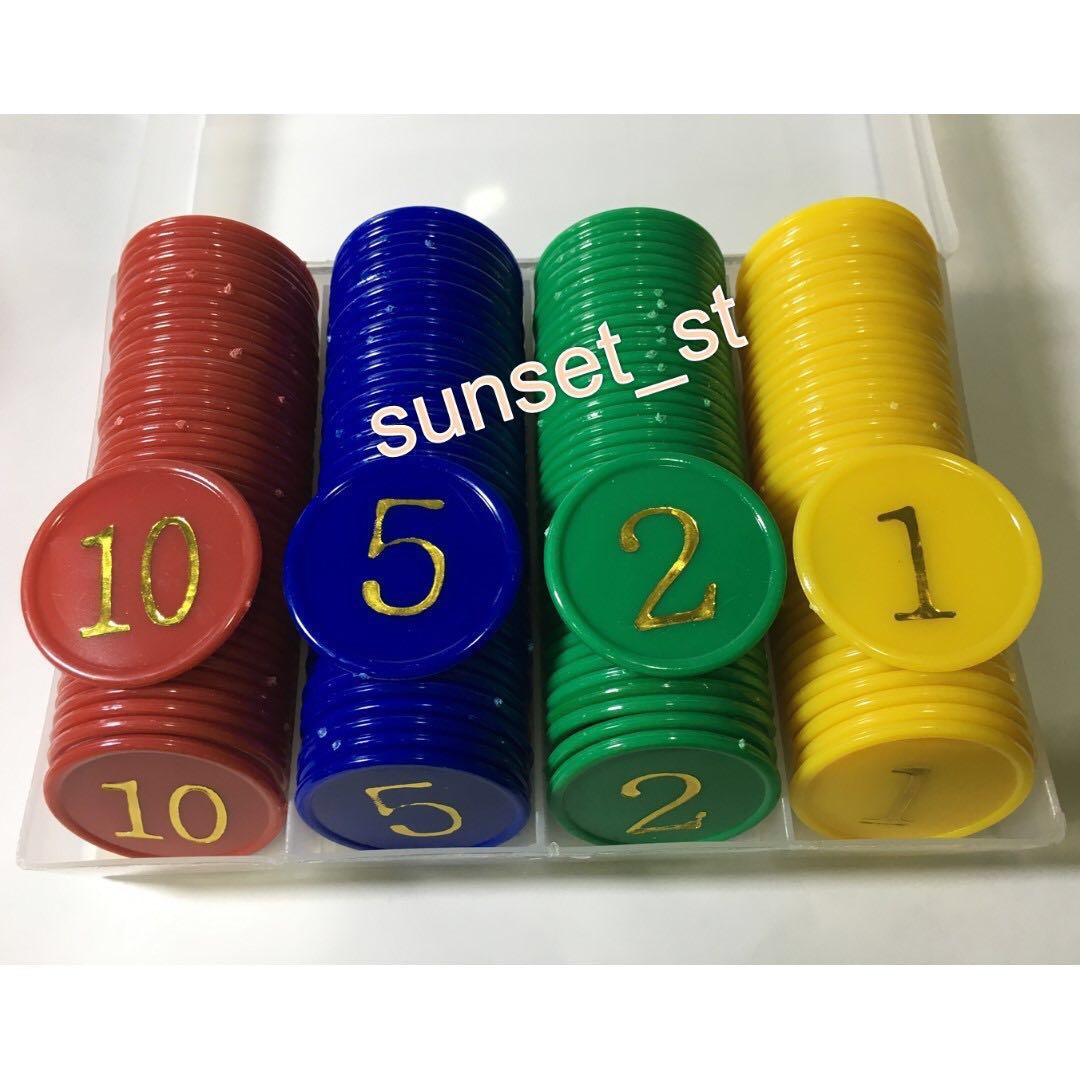 Mahjong Chips (Small Face Value), Babies & Kids, Baby Nursery & Kids ...