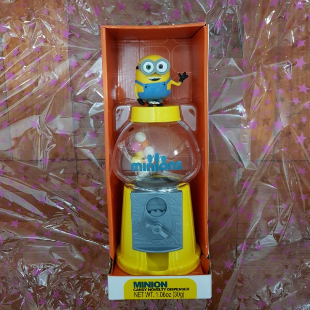 Minions candy dispensing machine, Hobbies & Toys, Toys & Games on Carousell