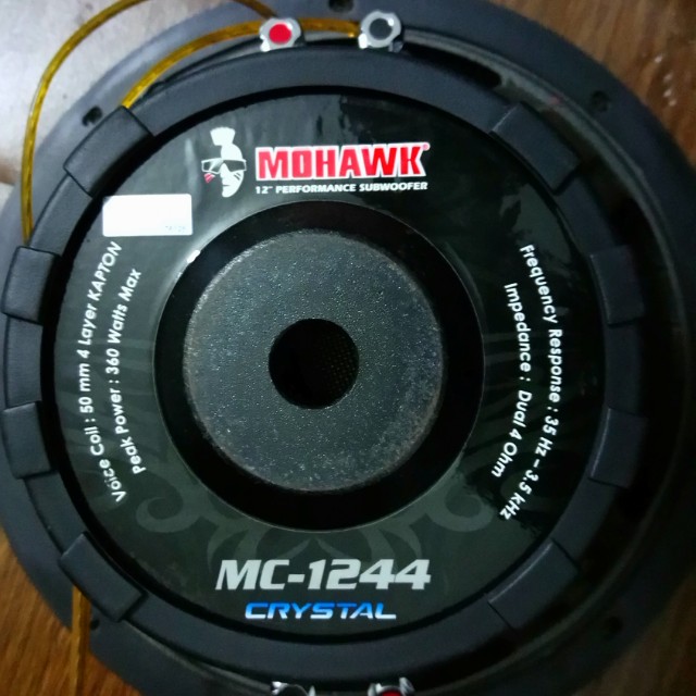 Mohawk COMBO Amp (400.2) + Subwoofer (4+4ohm), Auto Accessories on ...