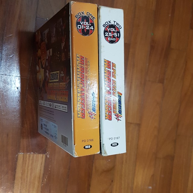 Ninpuu Sentai Hurricanger complete box set, TV & Home Appliances, TV & Entertainment, TV Parts ...