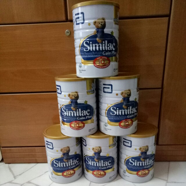 Similac Gain plus 1.8kg, Babies & Kids, Nursing & Feeding ...