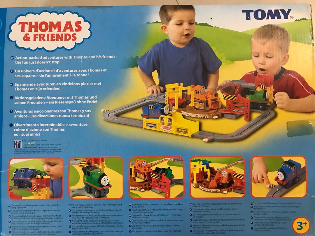 Thomas Train Sets - Post Office Loader & Coal loader, Hobbies & Toys, Toys & Games on Carousell